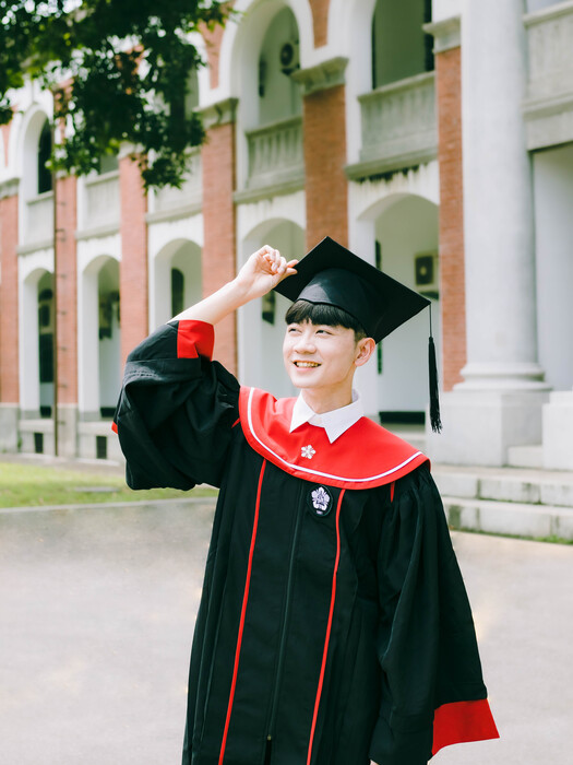 Graduation Gown Pattern Child Matte Black Cap & Gown Preschool