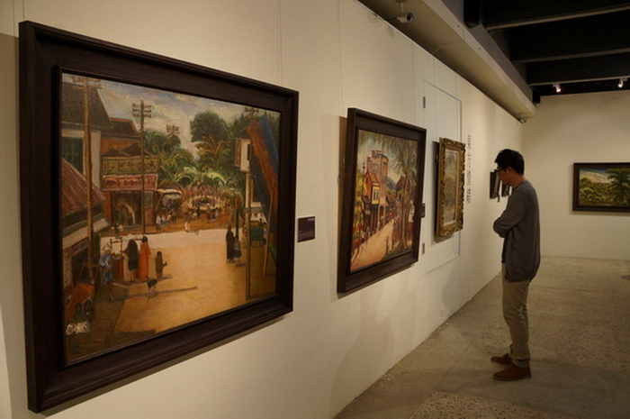 Chen Cheng-Po paintings on display in NCKU
