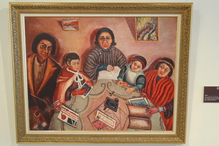 Chen Cheng-Po paintings on display in NCKU